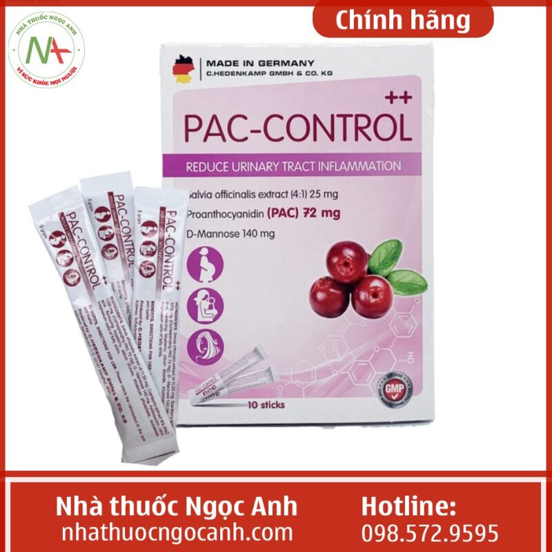 Pac-Control là thuốc gì? có tác dụng gì? mua ở đâu, giá bao nhiêu