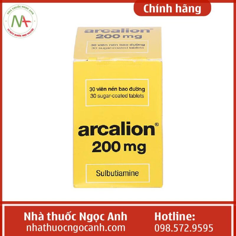 Thuốc Arcalion 200mg có tác dụng gì, mua ở đâu, giá bao nhiêu?