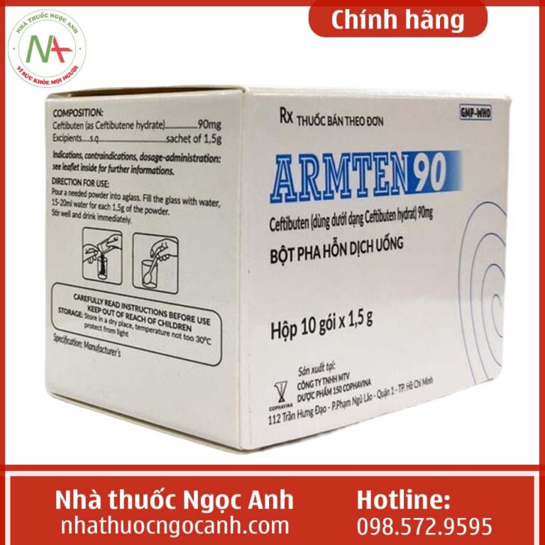 Thuốc Armten 90 uống trước hay sau ăn, giá bao nhiêu, mua ở đâu