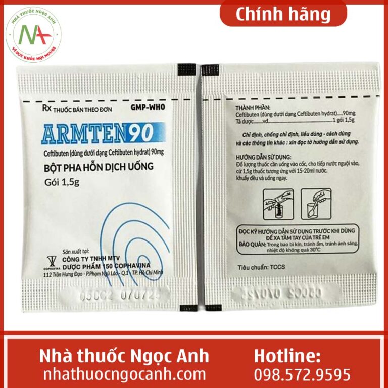 Thuốc Armten 90 uống trước hay sau ăn, giá bao nhiêu, mua ở đâu