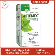 Thuốc ho Astemix 90ml có tốt không, giá bao nhiêu, bán ở đâu?