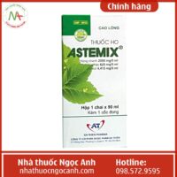 Thuốc ho Astemix 90ml có tốt không, giá bao nhiêu, bán ở đâu?