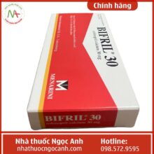 Thuốc Bifril 30 là thuốc gì, có tác dụng gì, mua ở đâu, giá bao nhiêu?