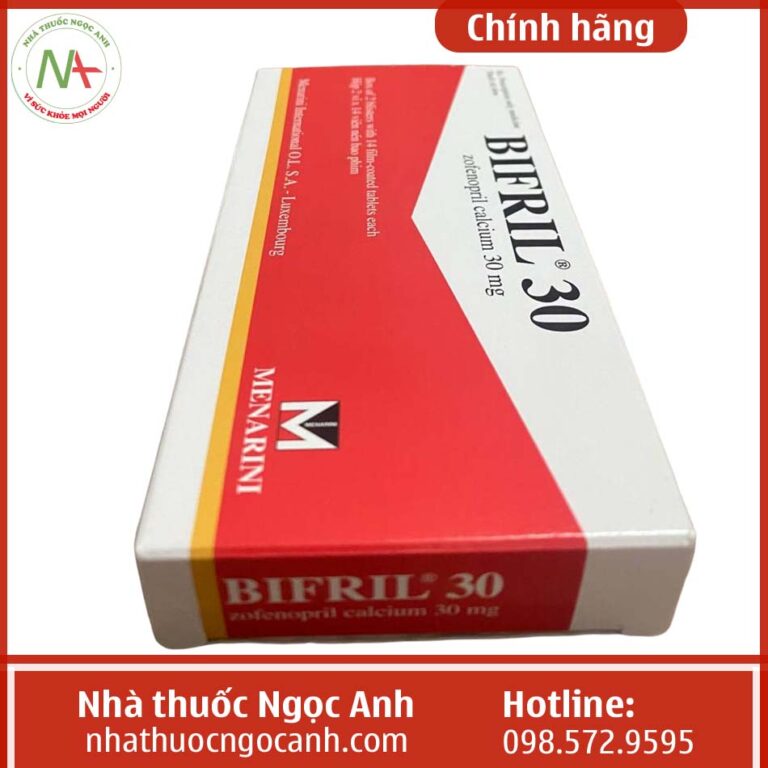 Thuốc Bifril 30 là thuốc gì, có tác dụng gì, mua ở đâu, giá bao nhiêu?