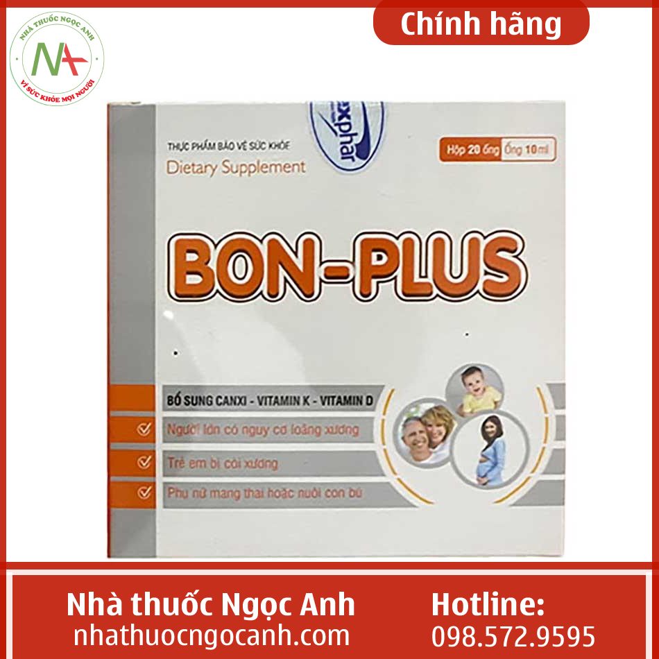 Thuốc Bon-Plus là thuốc gì, có tốt không, giá bao nhiêu, mua ở đâu