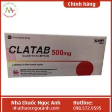 Thuốc Clatab 500mg có tác dụng gì, giá bao nhiêu, mua ở đâu?