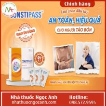 Constipass là thuốc gì, cách sử dụng, mua ở đâu, giá bao nhiêu?