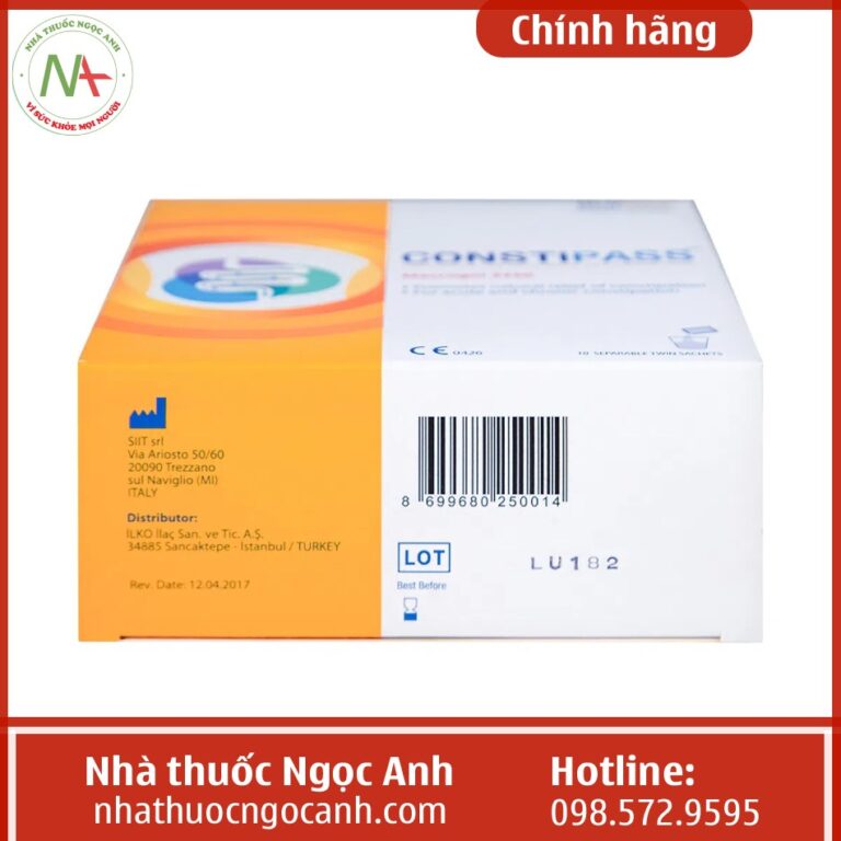 Constipass là thuốc gì, cách sử dụng, mua ở đâu, giá bao nhiêu?