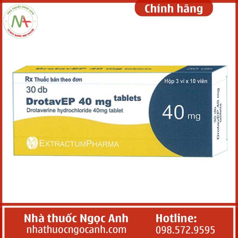 Thuốc Dros-ta 40mg tác dụng gì, mua ở đâu, giá bao nhiêu?