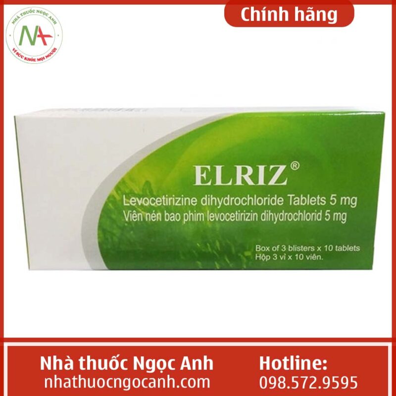 Thuốc Elriz là thuốc gì, có tác dụng gì, giá bao nhiêu, mua ở đâu?