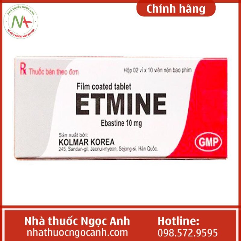Thuốc Erolin viên nén có tác dụng gì, mua ở đâu, giá bao nhiêu?