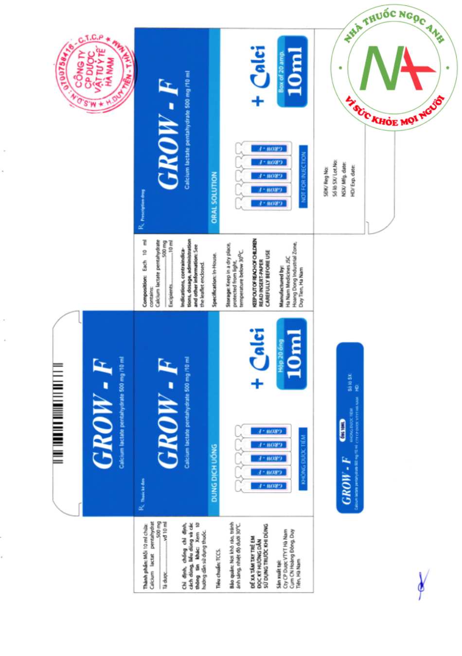 Thuốc Grow - F có tác dụng gì, mua ở đâu, giá bao nhiêu?