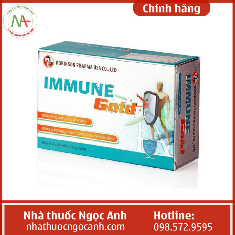 Immune Gold là thuốc gì, có tốt không, giá bao nhiêu, mua ở đâu?