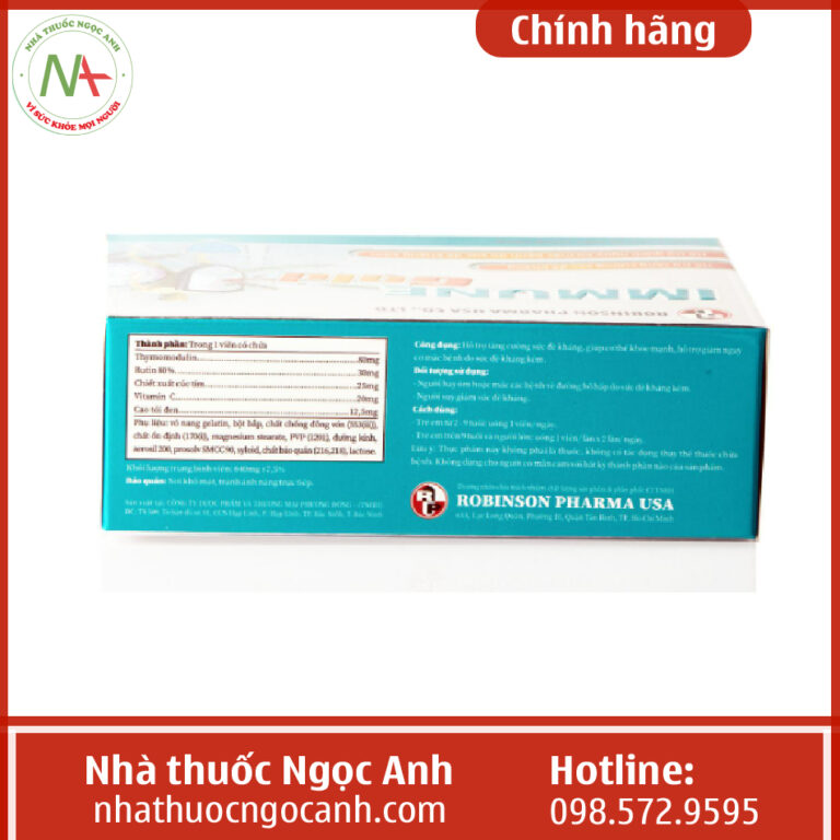 Immune Gold là thuốc gì, có tốt không, giá bao nhiêu, mua ở đâu?