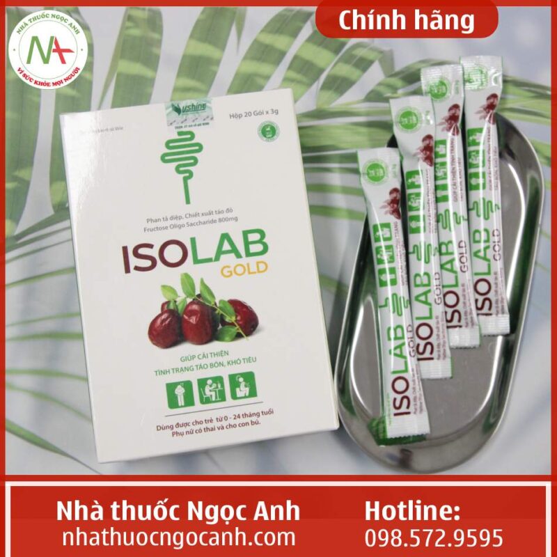 Thuốc Isolab Gold là thuốc gì, có tốt không, giá bao nhiêu, mua ở đâu?