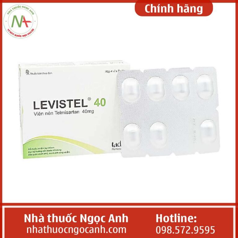 Thuốc Levistel 40 là thuốc gì, có tác dụng gì, giá bao nhiêu, mua ở đâu
