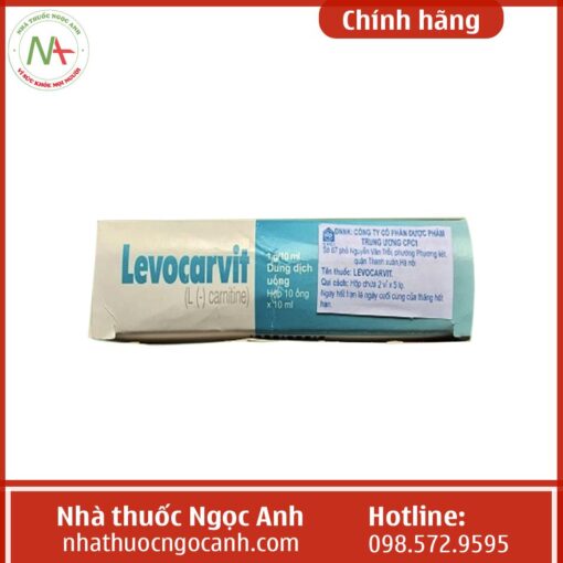 Thuốc Levocarvit là thuốc gì, có tác dụng gì, mua ở đâu, giá bao nhiêu?