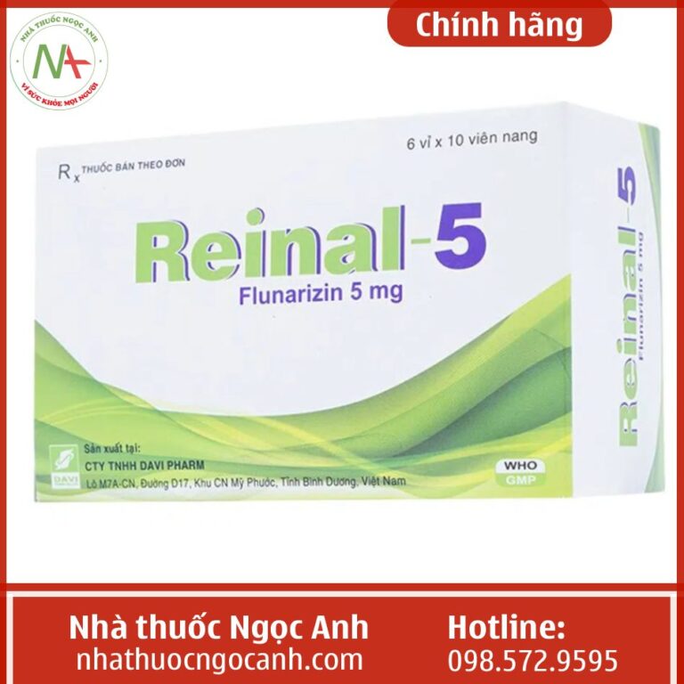 Thuốc Reinal-5 là thuốc gì, tác dụng gì, giá bao nhiêu, mua ở đâu?