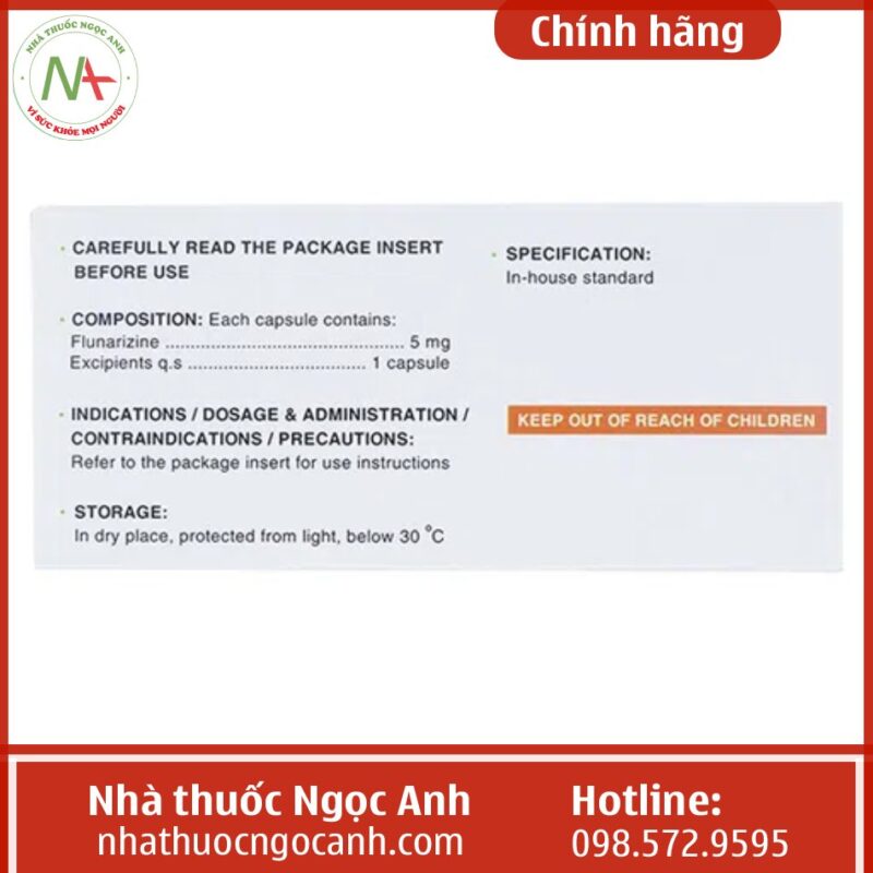 Thuốc Reinal-5 là thuốc gì, tác dụng gì, giá bao nhiêu, mua ở đâu?