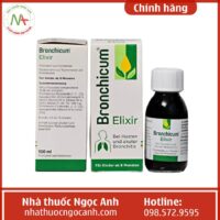 Thuốc ho Bronchicum Elixir cách dùng, review, giá bao nhiêu, mua ở đâu?