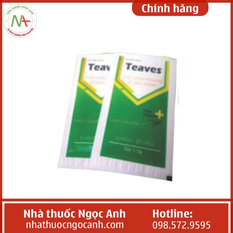 Thuốc Teaves Vianpharma 25 gói là thuốc gì, mua ở đâu, giá bao nhiêu?