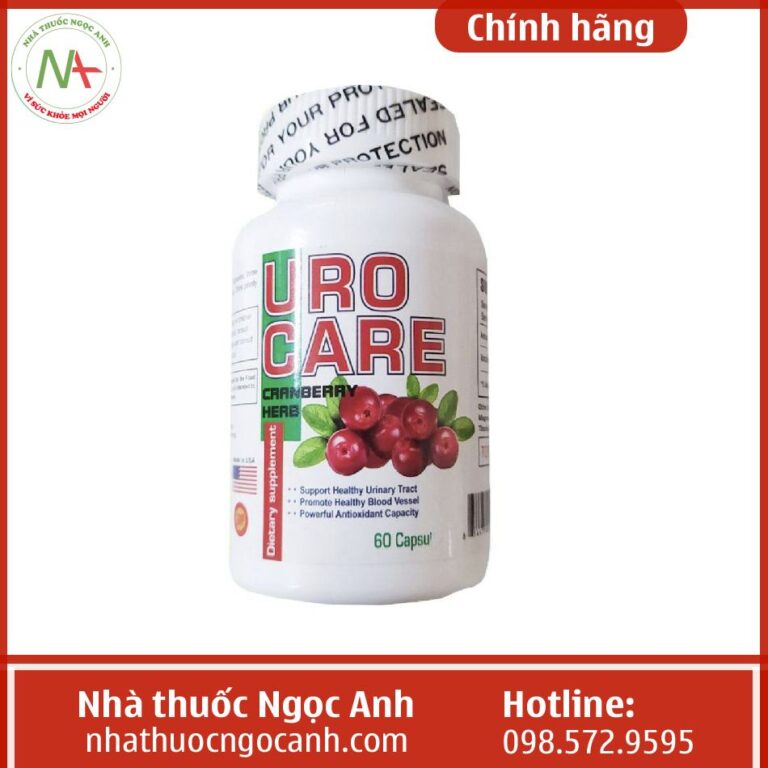 Thuốc Uro care có tác dụng gì, giá bao nhiêu, mua ở đâu?