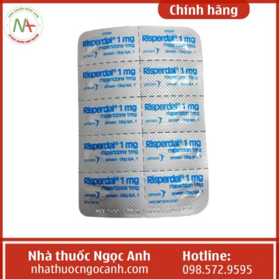 Thuốc Risperdal 1mg là thuốc gì? tác dụng, mua ở đâu, giá bán?