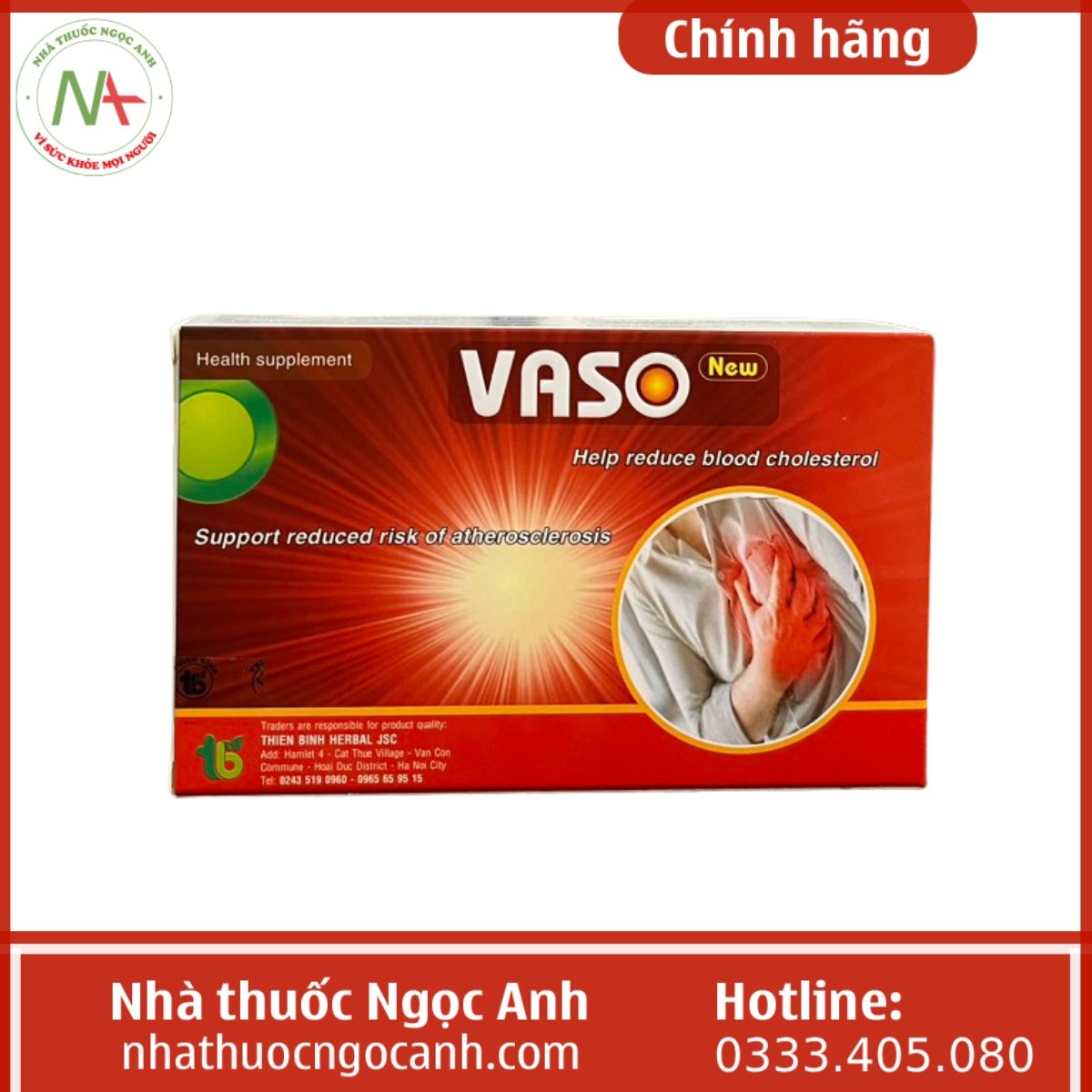 Thuốc Vaso New là thuốc gì, có tốt không, giá bao nhiêu, mua ở đâu