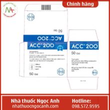 Thuốc ACC 200 có phải kháng sinh không, mua ở đâu, giá bao nhiêu?