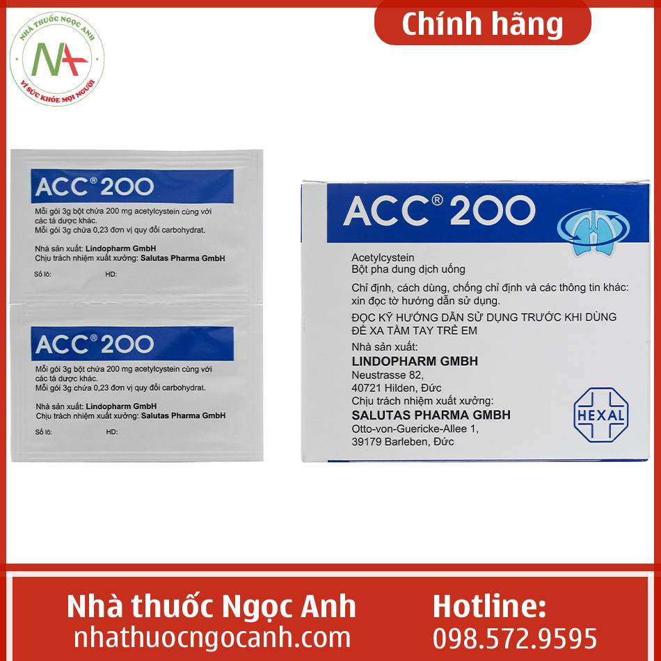 Đánh giá acc 200 là thuốc gì và cách sử dụng