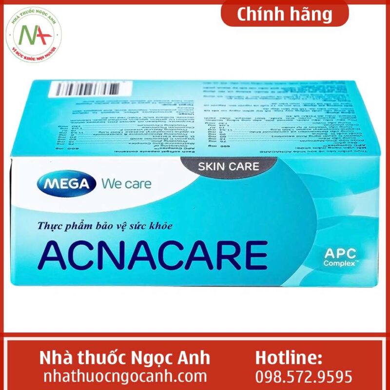 Viên uống Acnacare Mega We care có tốt không, giá bao nhiêu, mua ở đâu?