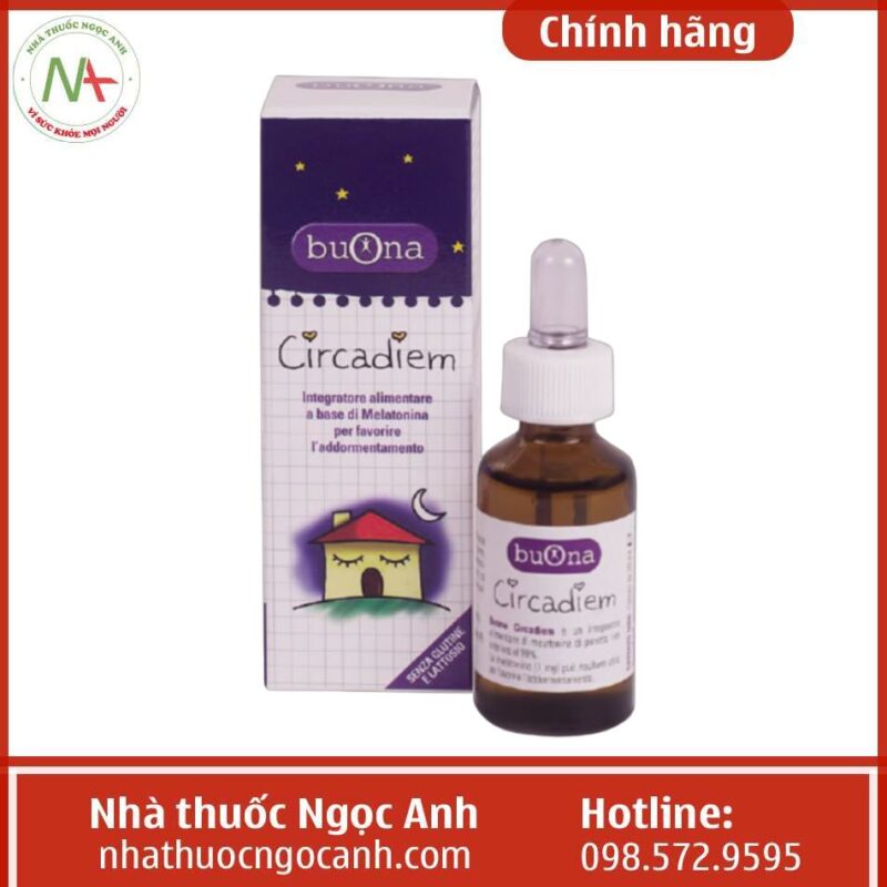Thuốc Buona Circadiem 20ml xuất xứ từ đâu, giá bao nhiêu, mua ở đâu?