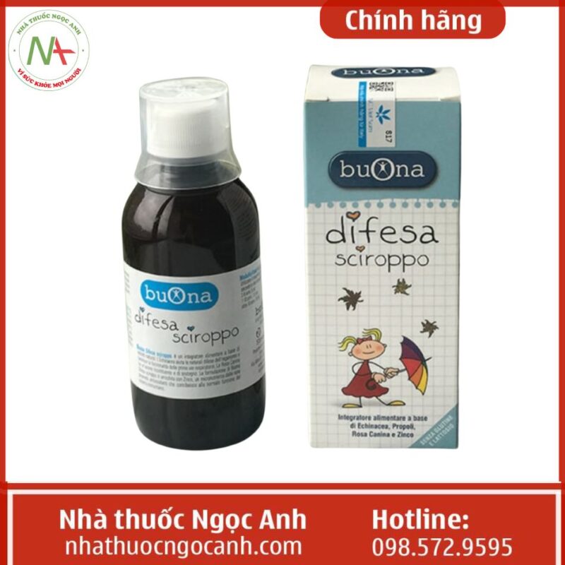 Thuốc Buona Difesa Sciroppo 150ml có giá bao nhiêu, mua ở đâu?