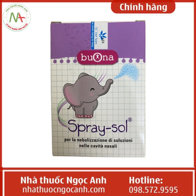 Xịt mũi Buona Spray-Sol cách sử dụng, mua ở đâu, giá bao nhiêu?