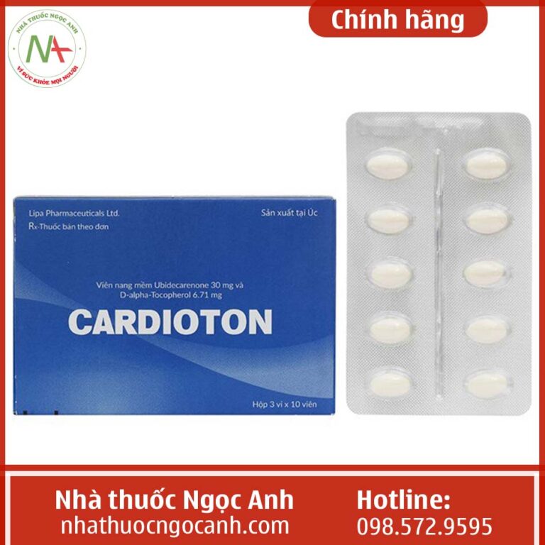 Thuốc Cardioton 30mg Lipa Pharmaceuticals là thuốc gì, giá bao nhiêu ...