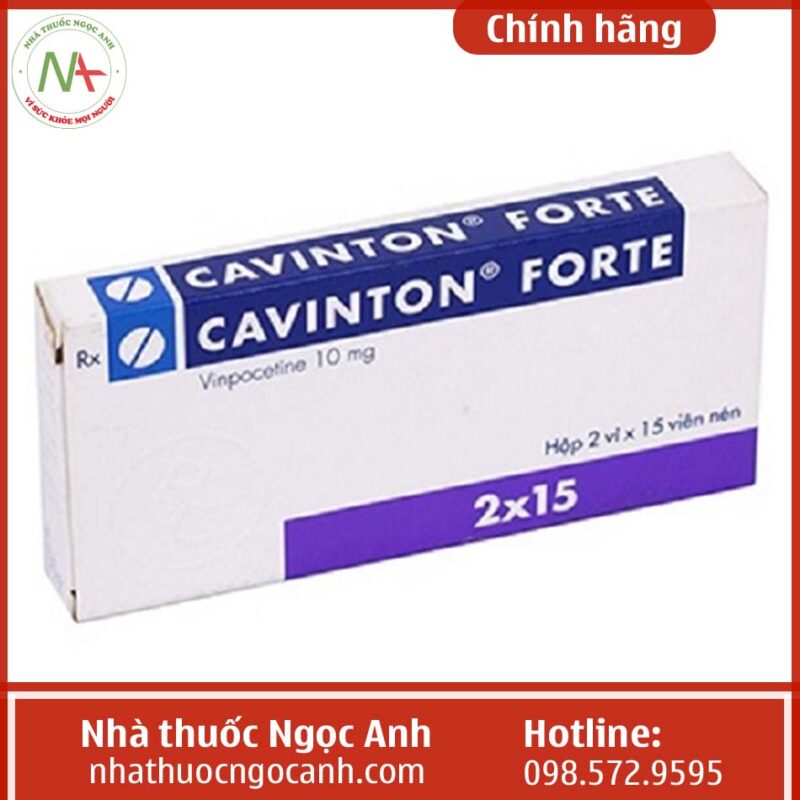 Thuốc Cavinton Forte 10mg là thuốc gì, giá bao nhiêu, mua ở đâu?