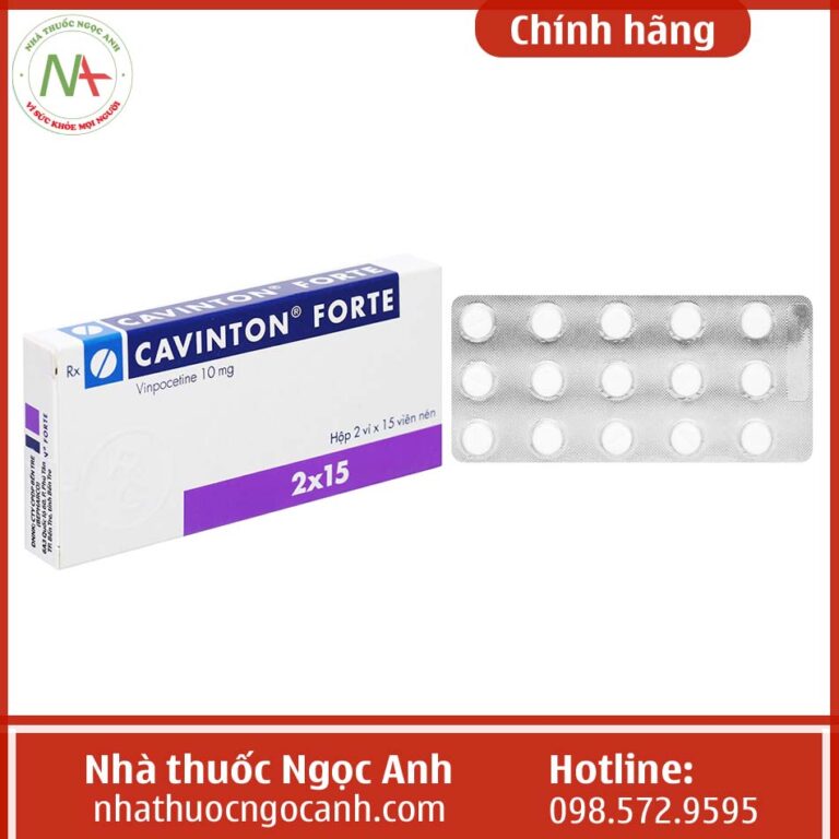 Thuốc Cavinton Forte 10mg là thuốc gì, giá bao nhiêu, mua ở đâu?