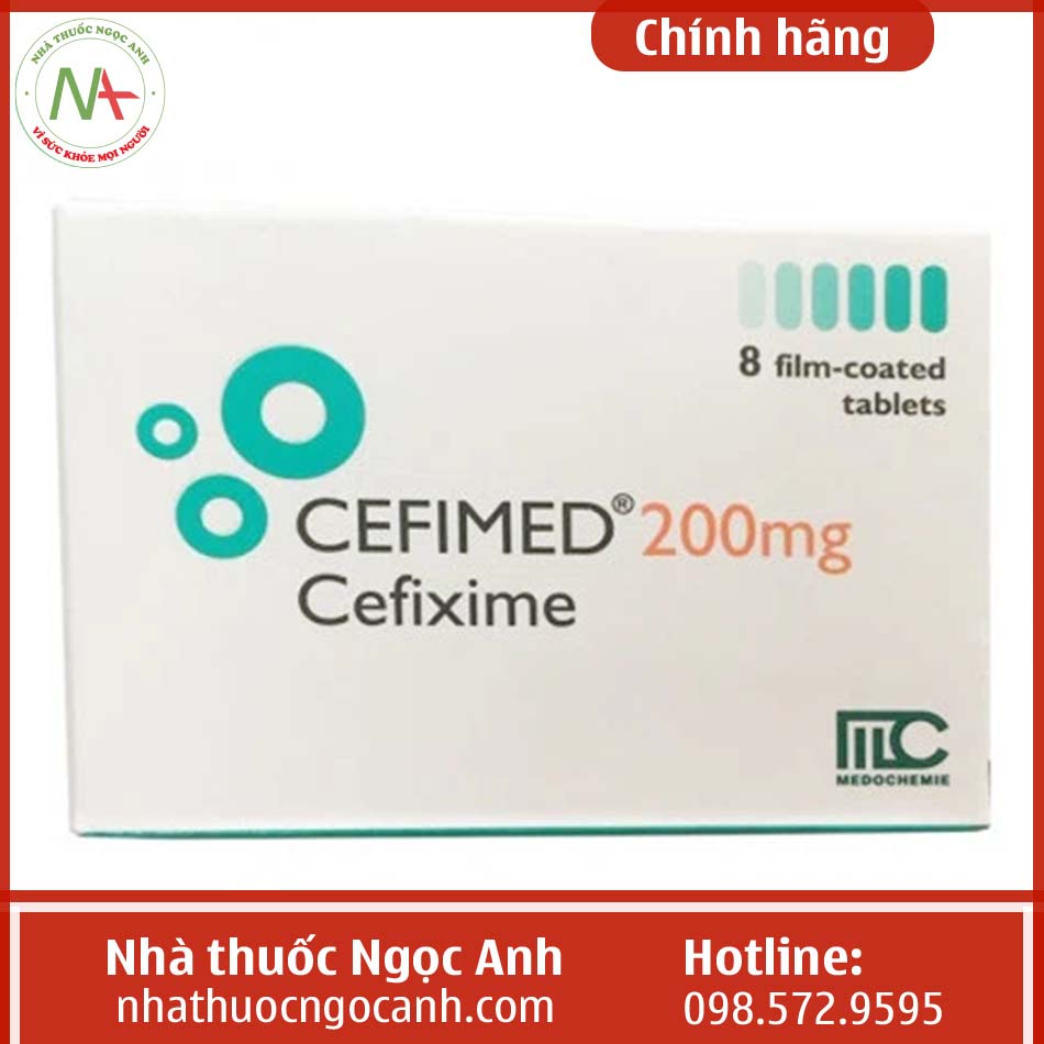 Thuốc Cefimed 200mg uống trước hay sau ăn, giá bao nhiêu, mua ở đâu?
