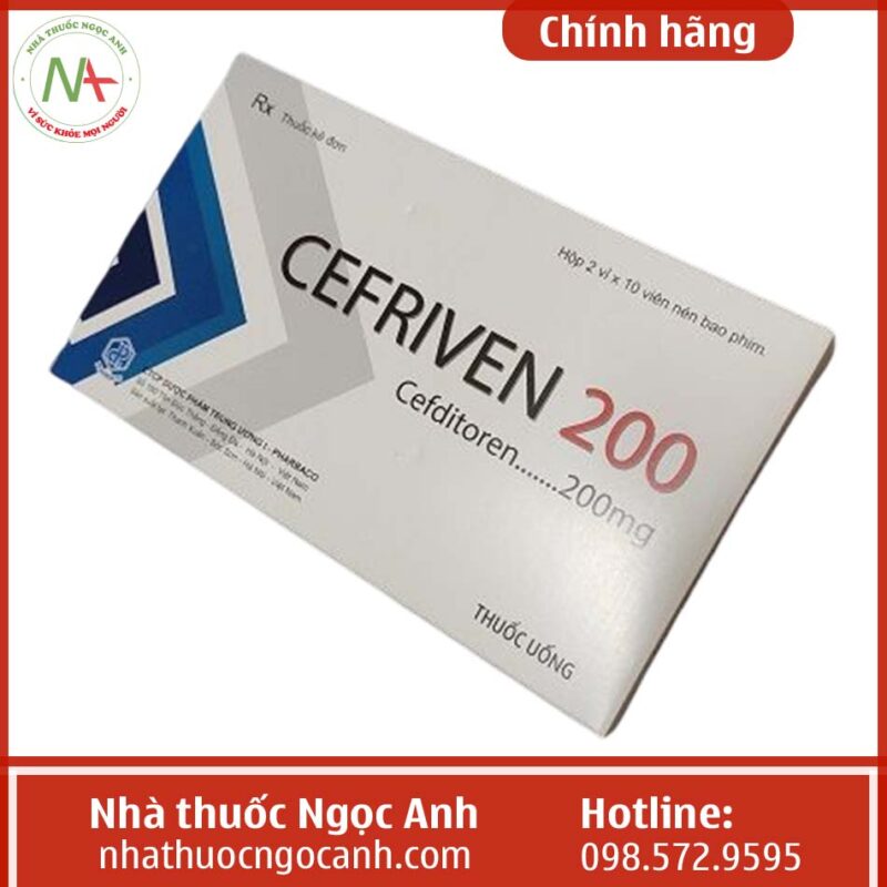 Thuốc Cefriven 200 mg là thuốc gì, giá bao nhiêu, mua ở đâu?