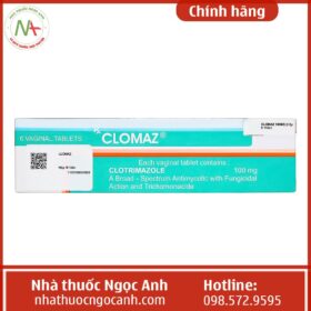 Thuốc Clomaz 100mg là thuốc gì, cách đặt, mua ở đâu, giá bao nhiêu