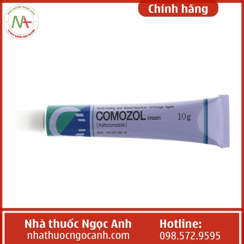 Thuốc Comozol cream 10g là thuốc gì, giá bao nhiêu, mua ở đâu?