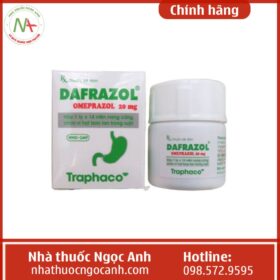 Thuốc Dafrazol 20mg uống trước hay sau ăn, giá bao nhiêu, mua ở đâu