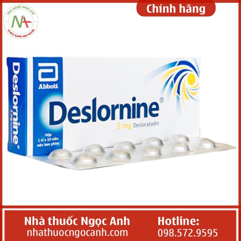 Thuốc Deslornine 5mg có tác dụng gì, giá bao nhiêu, mua ở đâu?