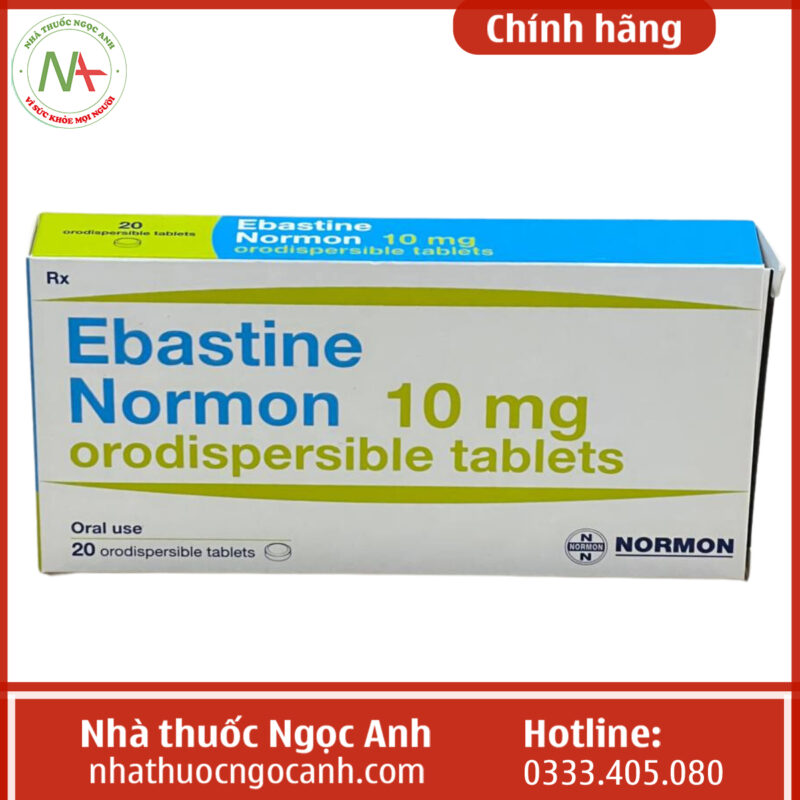 Thuốc Ebastine Normon 10mg là thuốc gì, giá bao nhiêu, mua ở đâu?