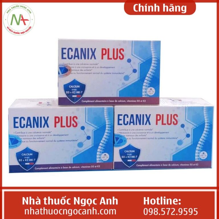 Thuốc Ecanix Plus uống trước hay sau ăn, giá bao nhiêu, mua ở đâu