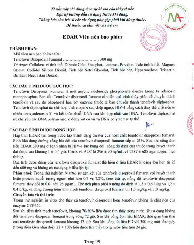 Thuốc Edar 300mg là thuốc gì, có tác dụng gì, giá bao nhiêu, mua ở đâu