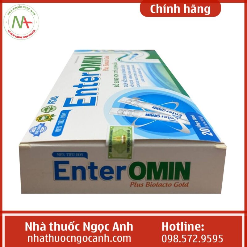 Thuốc Enteromin Plus Biolacto Gold 10ml giá bao nhiêu, mua ở đâu