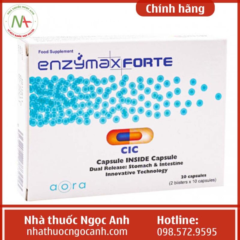 Enzymax Forte là thuốc gì, có tác dụng gì, giá bao nhiêu, mua ở đâu?