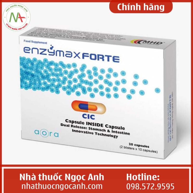 Enzymax Forte là thuốc gì, có tác dụng gì, giá bao nhiêu, mua ở đâu?