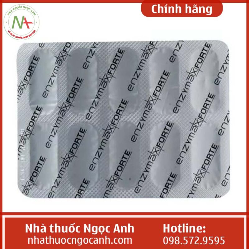 Enzymax Forte là thuốc gì, có tác dụng gì, giá bao nhiêu, mua ở đâu?